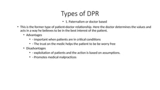 Complete DOCTOR PATIENT RELATIONSHIP.pptx