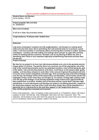 Completed proposal | PDF | Free Download