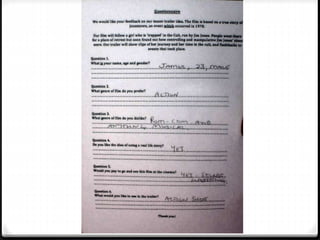 Completed Questionnaires | PPTX