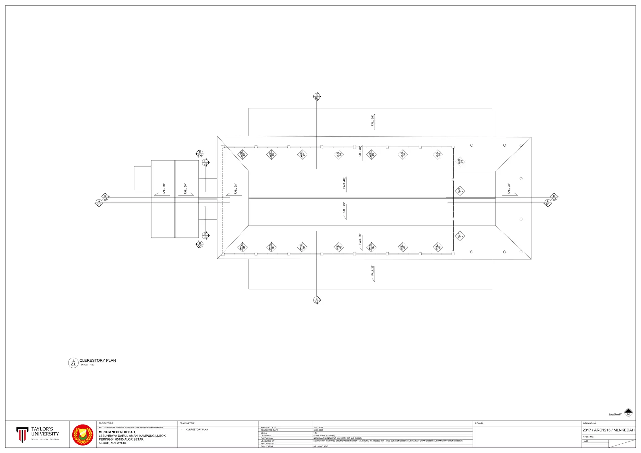 Complete Drawings of Old State Museum of Kedah | PDF
