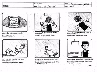 Completed storyboard | PPT