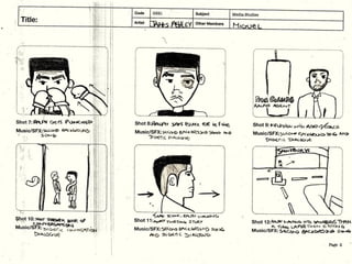 Completed storyboard | PPT