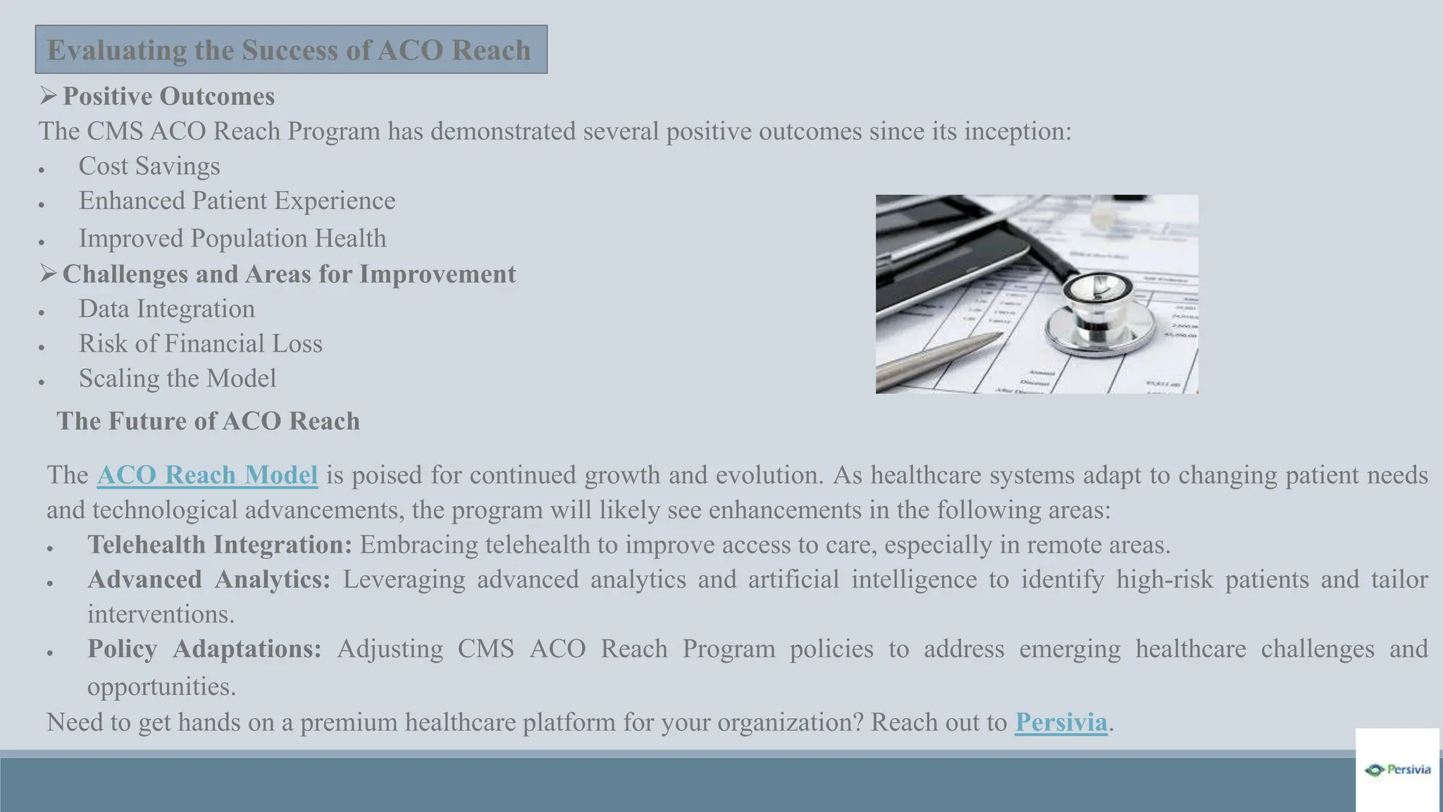 Complete Evaluation of CMS ACO Reach Program.pptx