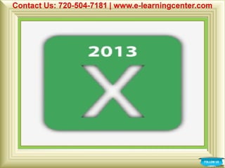 Complete Excel Training Course | PPT | Computer Software and ...