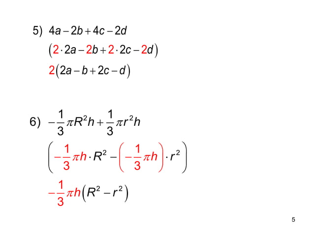 Complete Factoring Rules.ppt
