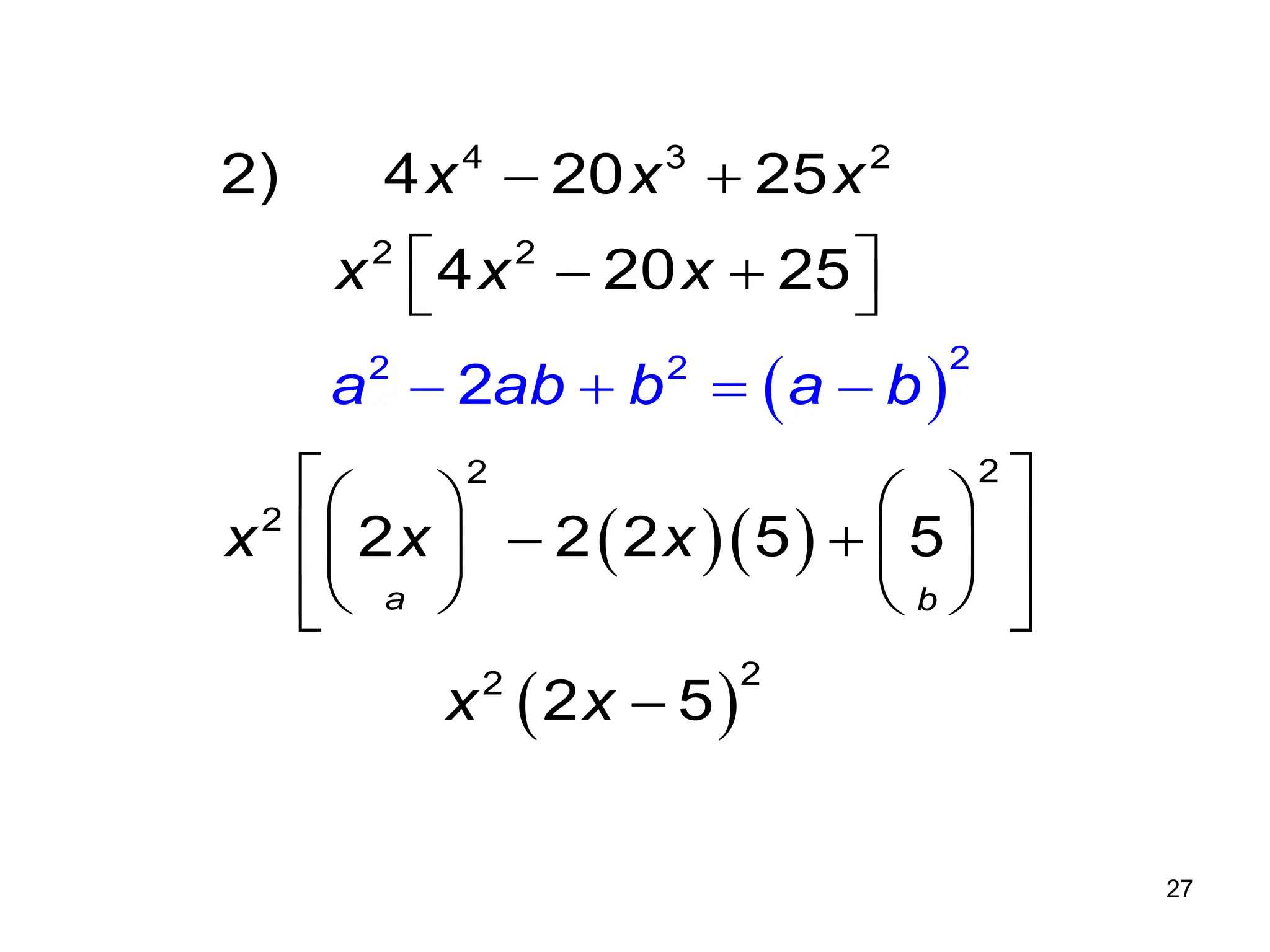 Complete Factoring Rules in Grade 8 Math.ppt