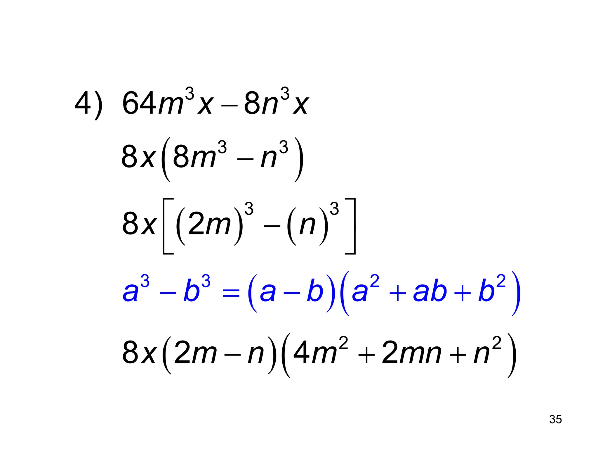 Complete Factoring Rules in Grade 8 Math.ppt