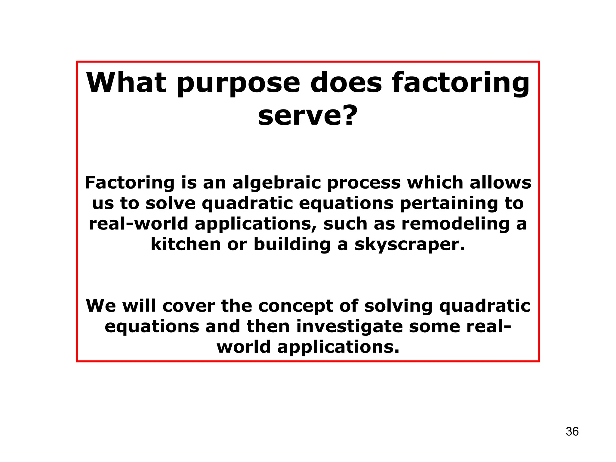 Complete Factoring Rules in Grade 8 Math.ppt