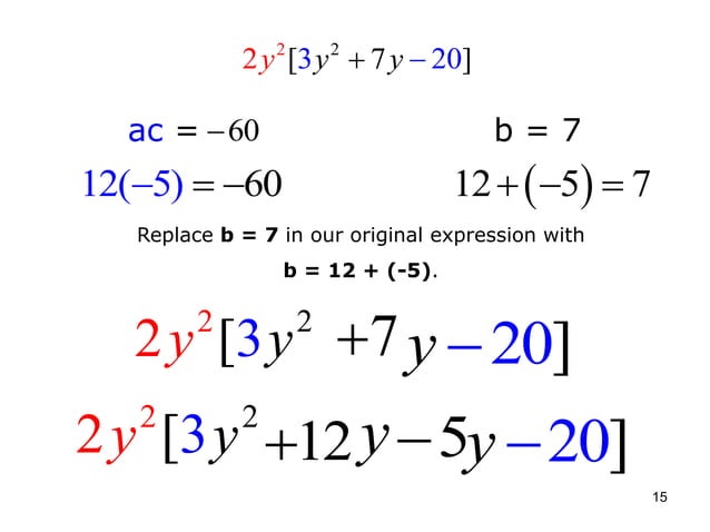 Complete Factoring Rules in Grade 8 Math.ppt