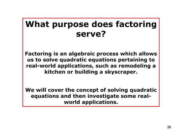 Complete Factoring Rules in Grade 8 Math.ppt