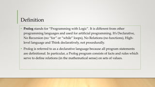 Family Tree on PROLOG | PPT