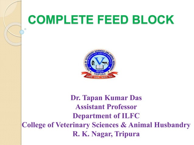 Complete feed block.pptx