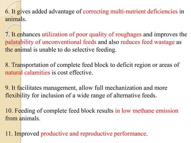 Complete feed block.pptx