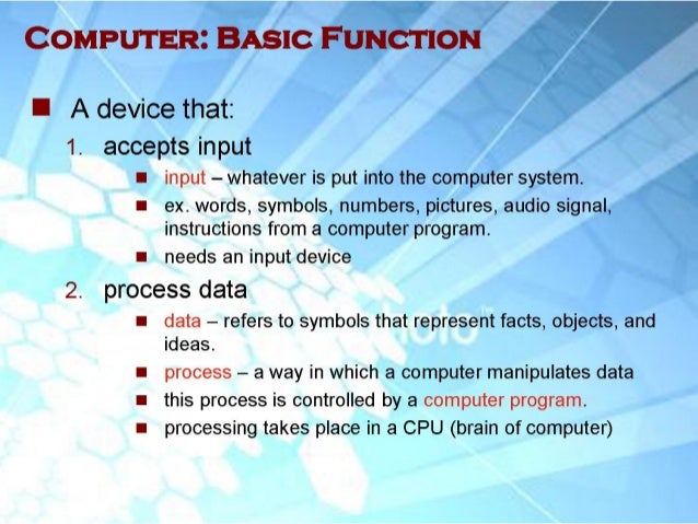Computer Fundamentals