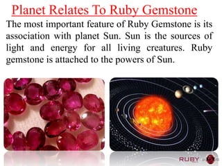 Complete Guidance About Ruby Gemstones | PPTX