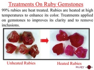 Complete Guidance About Ruby Gemstones | PPTX | Geology | Science