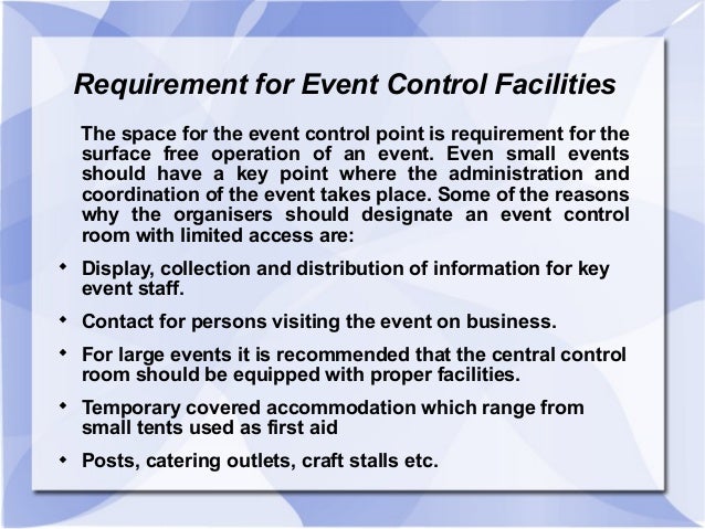 Complete guidance for event management companies