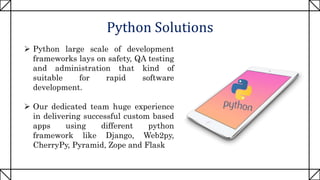 Complete guide of python development | PPT