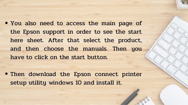 Complete Guide on epson connect printer setup utility windows 10