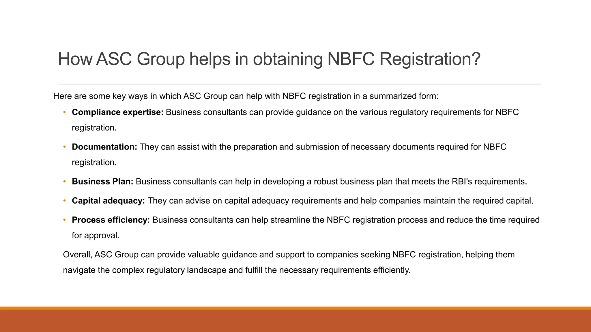 Complete Guide on NBFC (Non-Banking Financial Company) Registration | PPTX