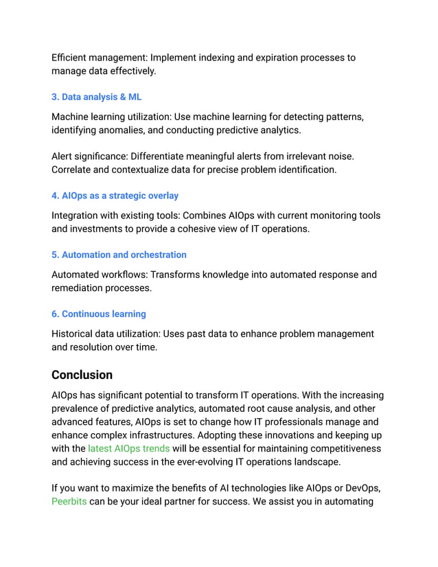 Complete Guide To Aiops Automate It Operations With Ai Pdf
