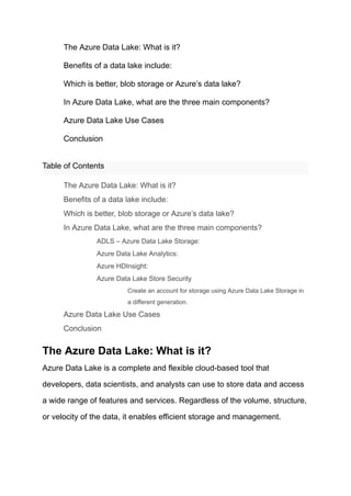 Complete Guide to Microsoft Azure Data Lake.pdf