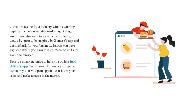 Complete Guide to Build Food Delivery App Like Zomato | PPTX