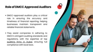 Complete Guide to Choosing DMCC Approved Auditors | PPT