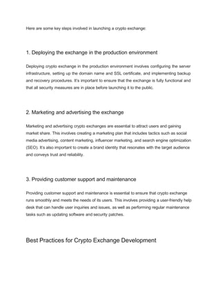 Complete Guide to Crypto Exchange Development ppt(1).pptx