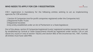 Complete Guide to CSR -1 Registration.pptx