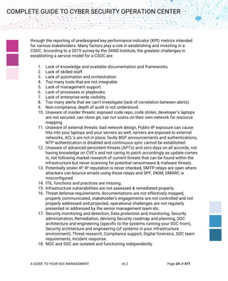 Complete Guide to Cyber Security Operation Center v6.2 | PDF