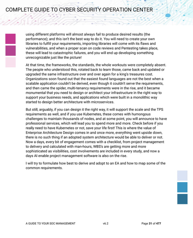 Complete Guide to Cyber Security Operation Center v6.2 | PDF