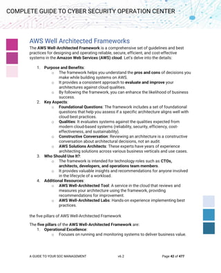 Complete Guide to Cyber Security Operation Center v6.2 | PDF