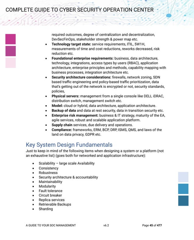 Complete Guide to Cyber Security Operation Center v6.2 | PDF