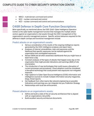 Complete Guide to Cyber Security Operation Center v6.2 | PDF