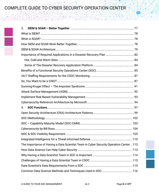 Complete Guide to Cyber Security Operation Center v6.2 | PDF