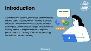 Complete Guide to Data Analyst Certification | IABAC | PDF