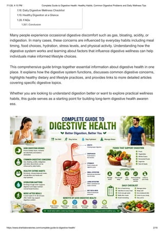 Complete Guide to Digestive Health_ Healthy Habits, Common Digestive ...