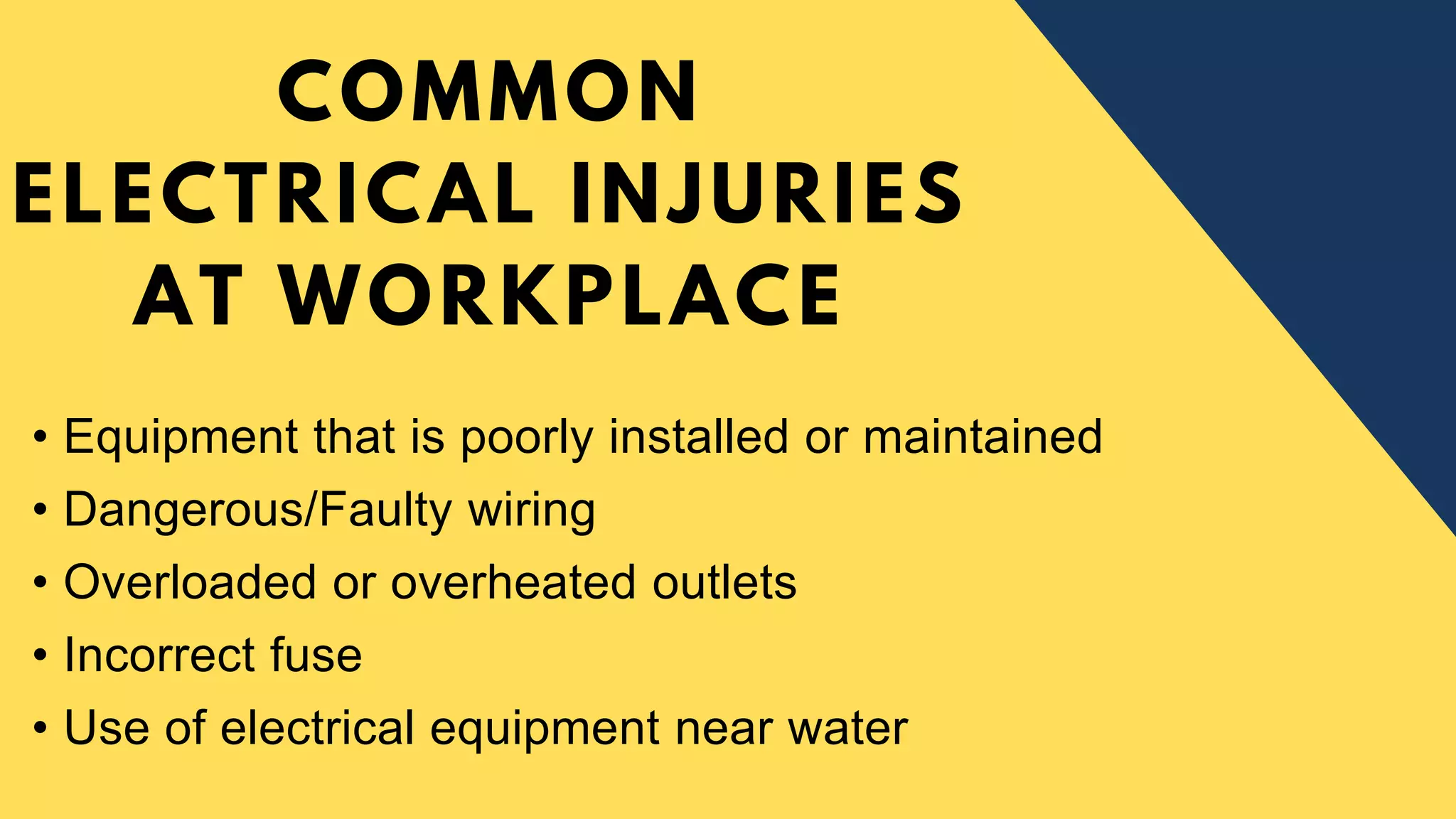 Complete Guide to Electrical Safety in the Workplace | PPTX