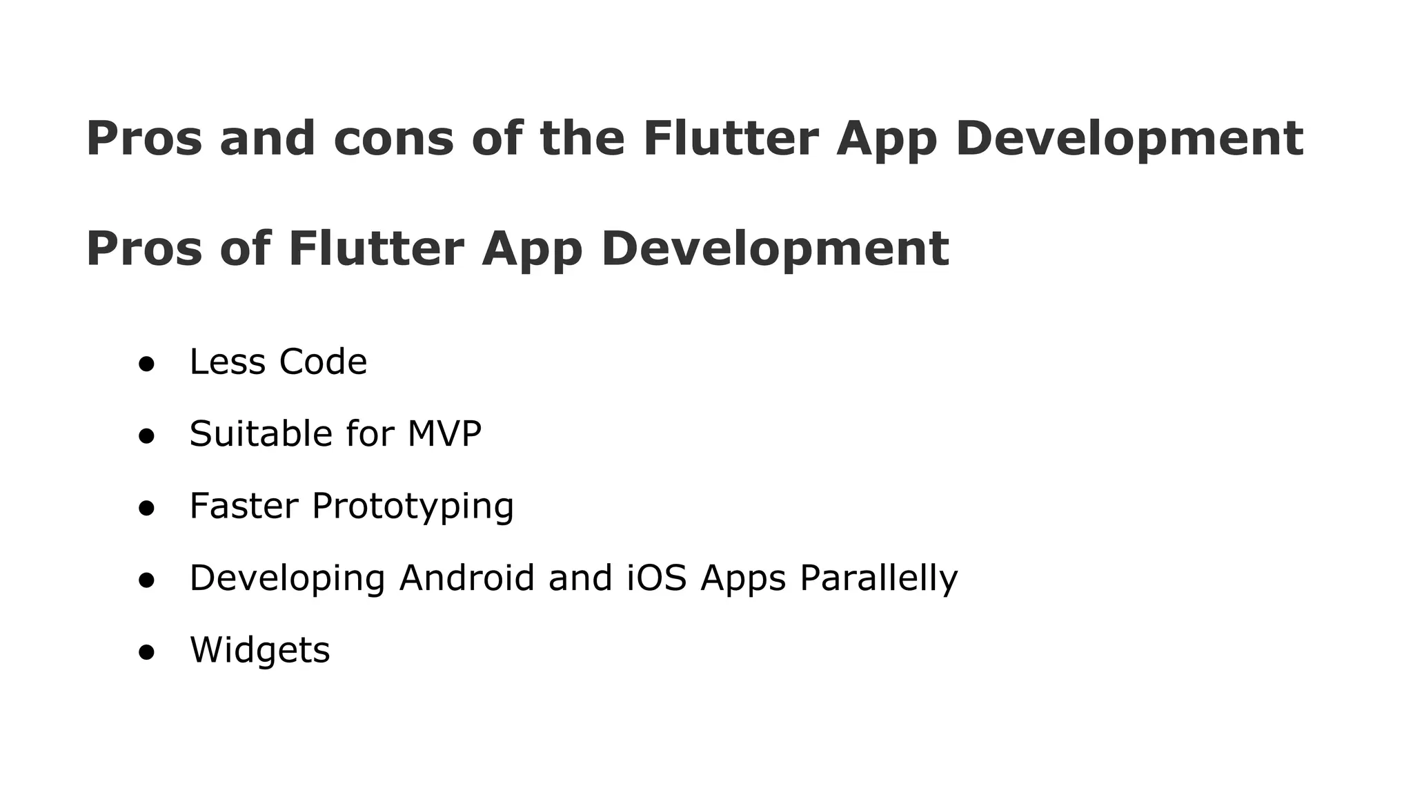 Complete guide to flutter app development | PPTX