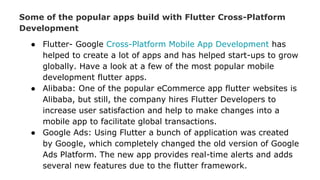Complete guide to flutter app development | PPTX