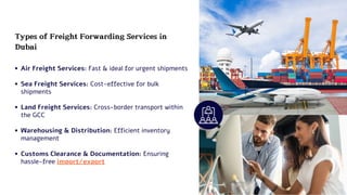 Complete Guide To Freight Forwarding Services In Dubai Pdf