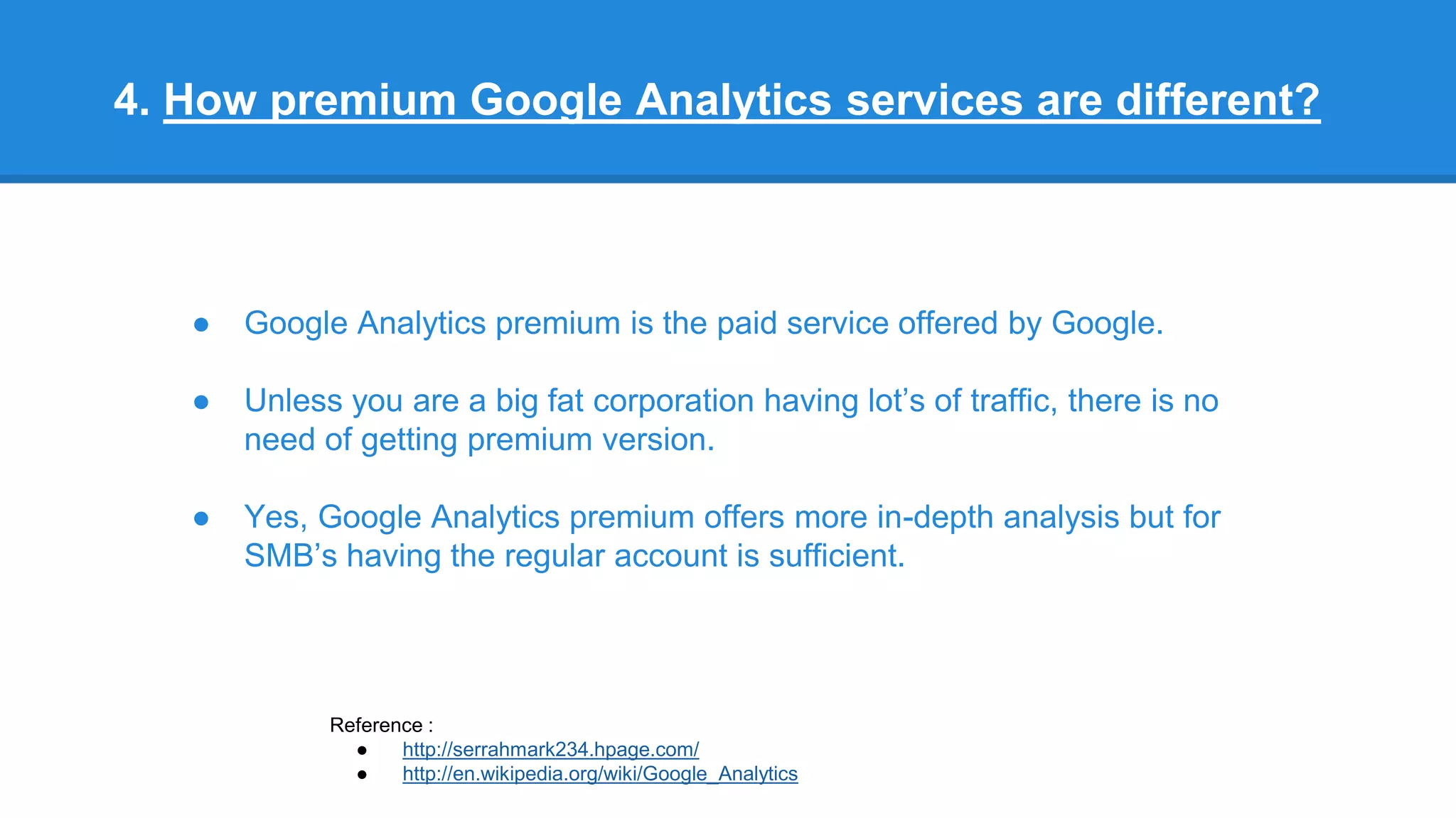 Complete guide to google analytics | PPT