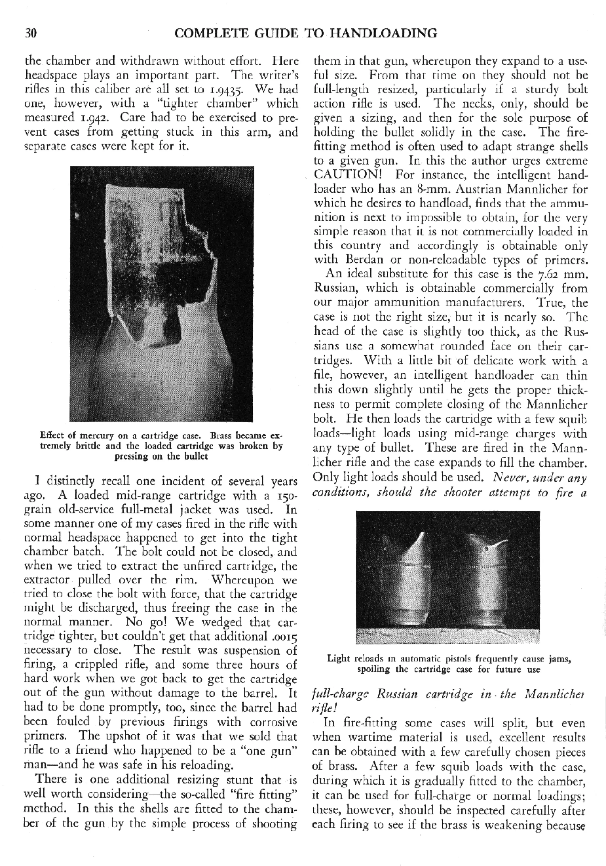 Complete guide to_handloading - sharpe - 1937 | PDF
