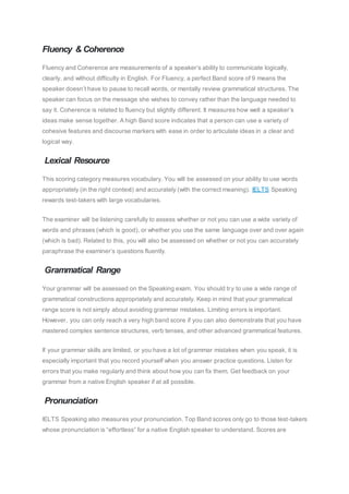 Complete guide to ielts speaking | DOCX