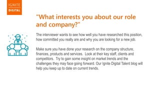 Complete guide to interview success | PPT