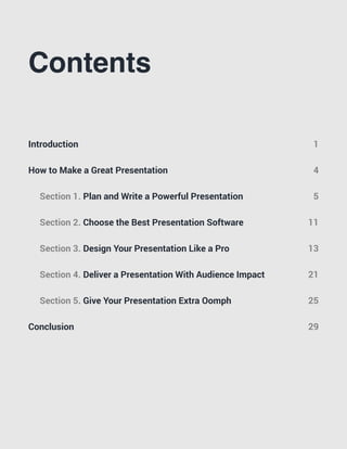 Complete Guide to Making Great Presentations | PDF