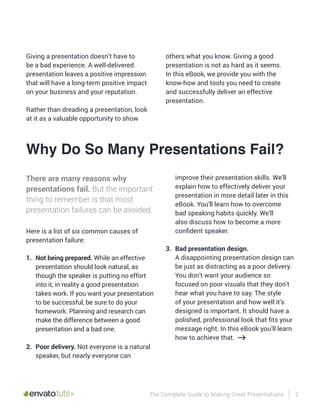 Complete Guide to Making Great Presentations | PDF