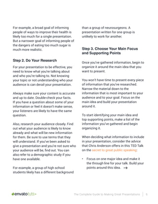 Complete Guide to Making Great Presentations | PDF