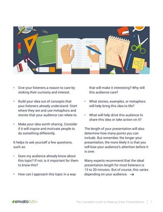 Complete Guide to Making Great Presentations | PDF